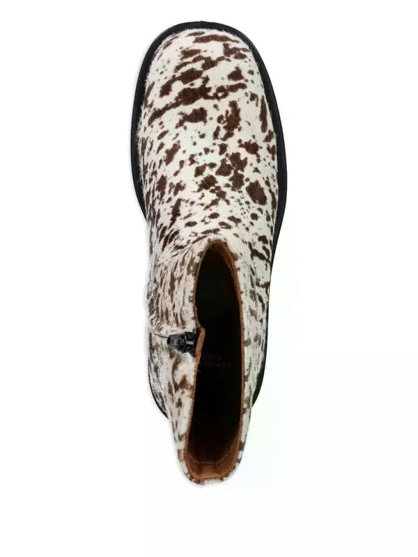 SUMMERY COPENHAGEN Mottled Ankle Boots