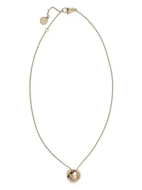 Furla Dome-pendant Necklace - Gold