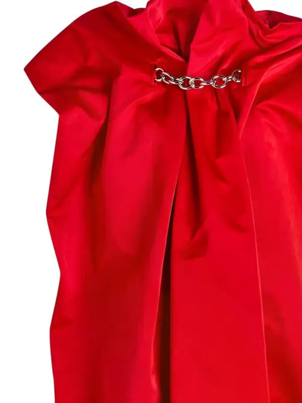 Simone Rocha Chain-detail Draped Dress