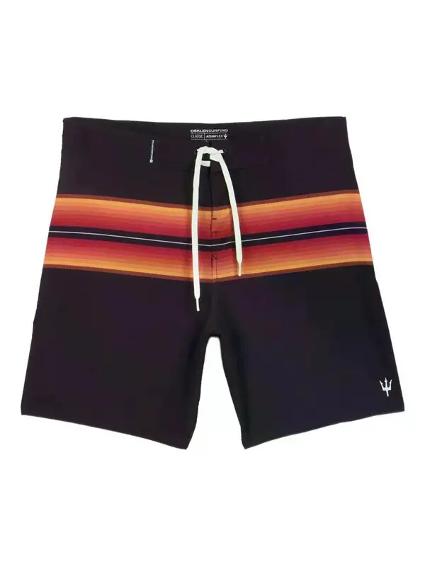 OSKLEN Striped Swim Shorts