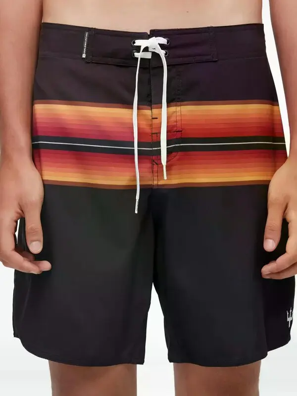 OSKLEN Striped Swim Shorts