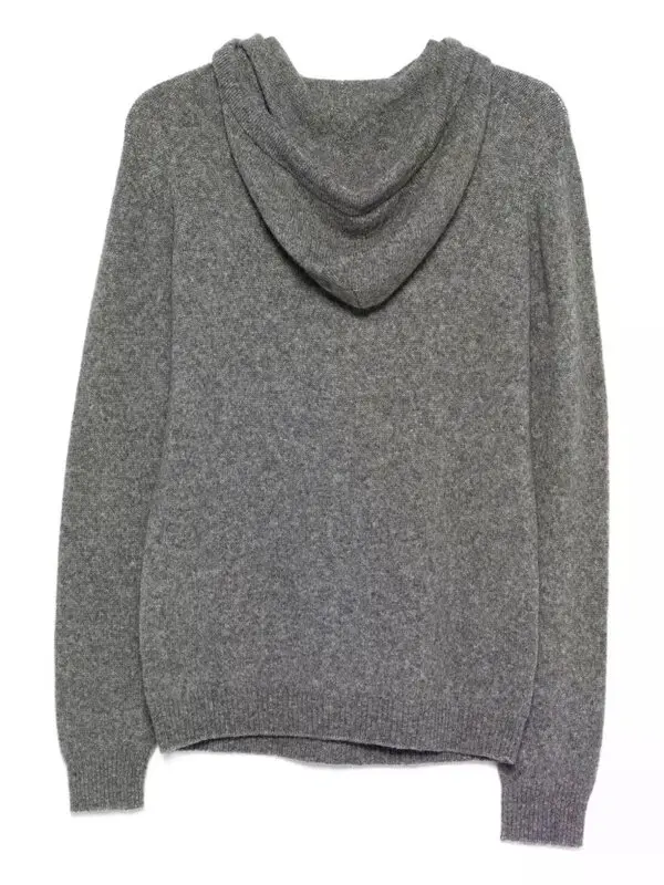 ROBERTO COLLINA Hooded Knitwear Sweater