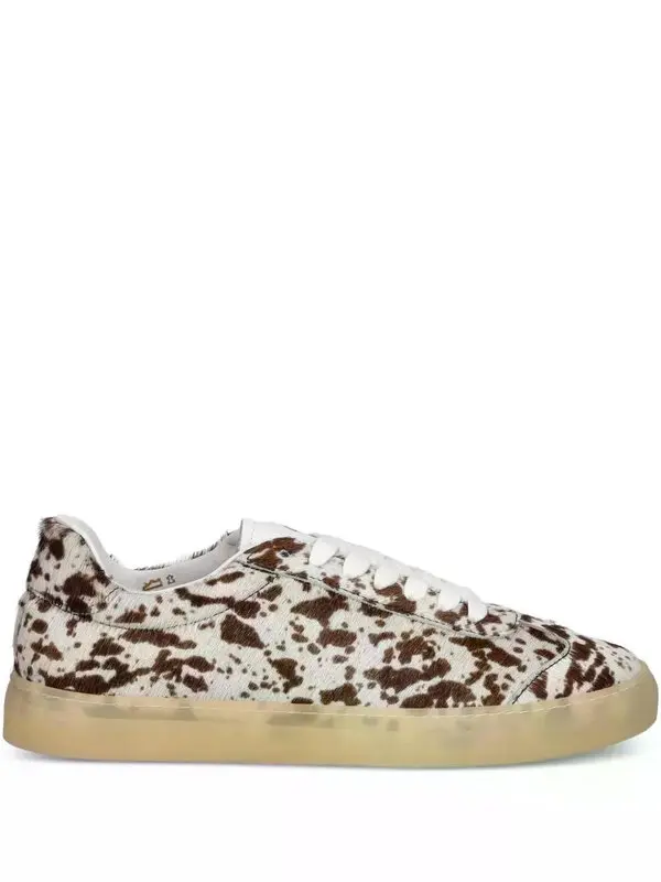 SUMMERY COPENHAGEN Patterned Lace-up Sneakers