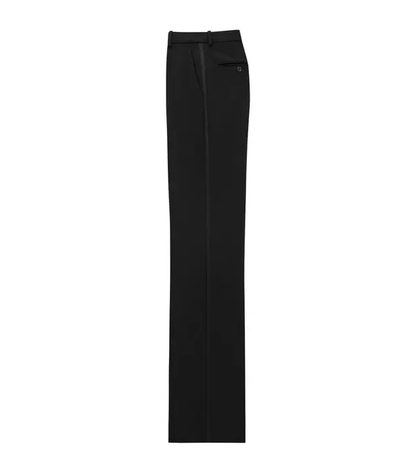 Saint Laurent Wool Tailored Trousers