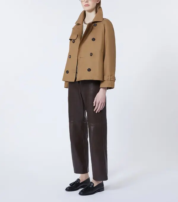 Max Mara Cotton-blend Raincoat