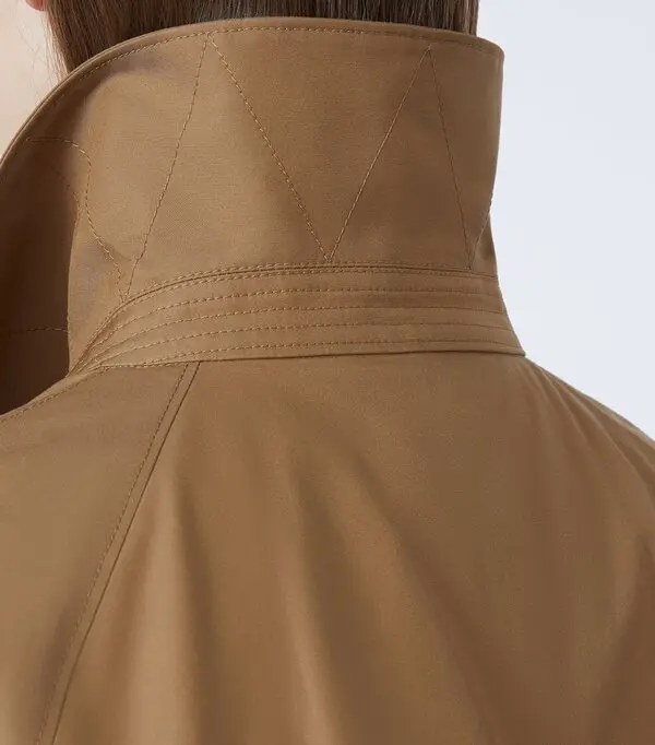 Max Mara Cotton-blend Raincoat