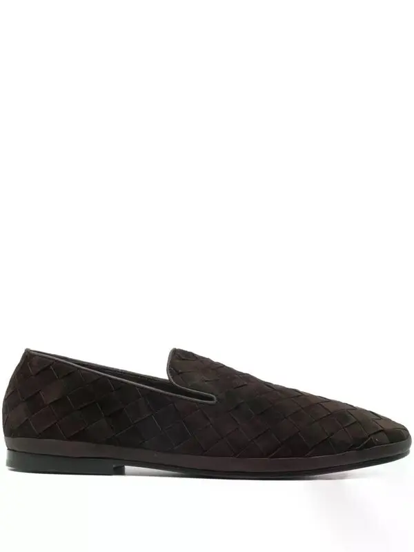 HENDERSON BARACCO Woven-design Loafers