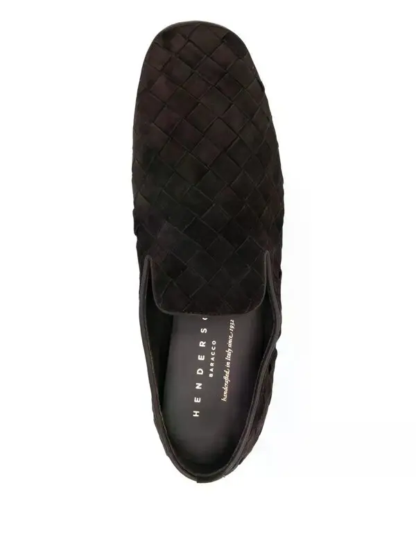 HENDERSON BARACCO Woven-design Loafers
