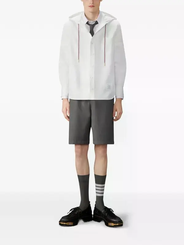 Thom Browne Hooded Armband Shirt