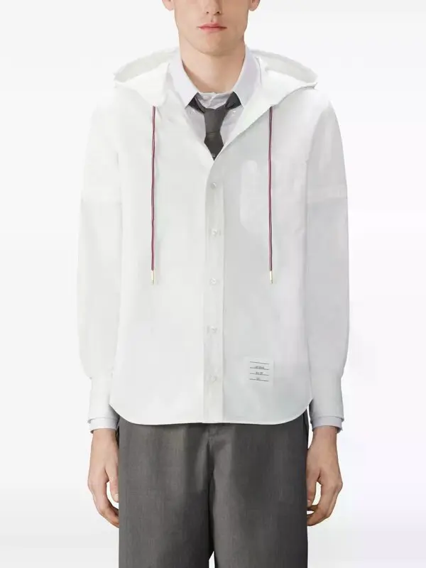 Thom Browne Hooded Armband Shirt