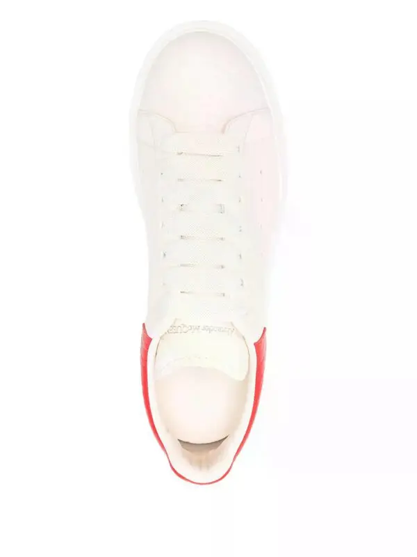 Alexander McQueen Embossed Heel Sneakers