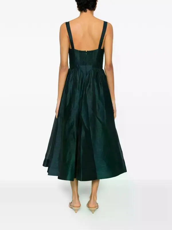 Zimmermann Pleated Straps A-line Dress