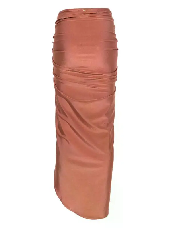 PatBO Gold-tone Draped Sarong
