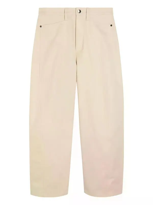 Maria Mcmanus Organic-cotton Cropped Trousers