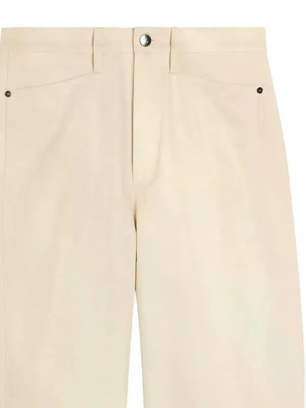 Maria Mcmanus Organic-cotton Cropped Trousers