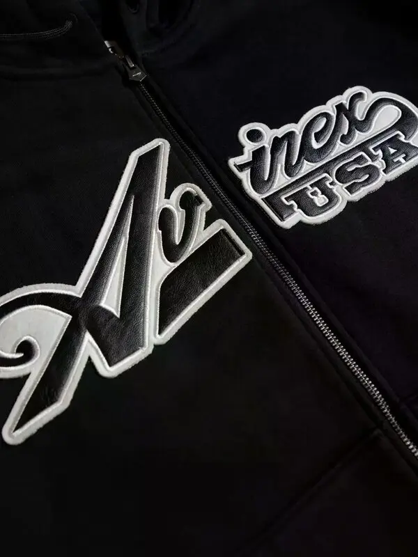 AVIREX Logo Zip Up Hoodie