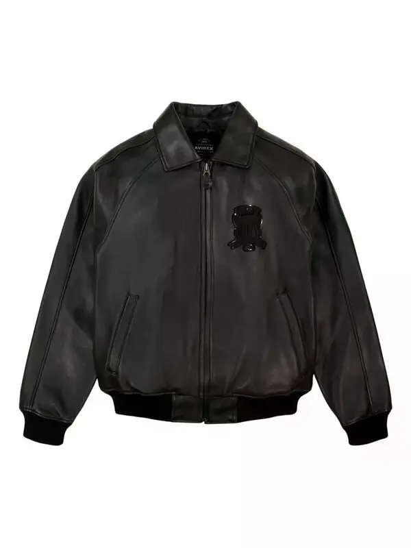 AVIREX Appliqué Zip Jacket