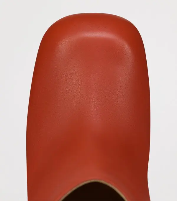 CHRISTIAN LOUBOUTIN Aquabootie 160 Leather Ankle Boots - Orange