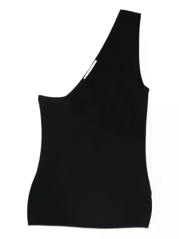 LISA YANG Sorea Asymmetric Top - Black