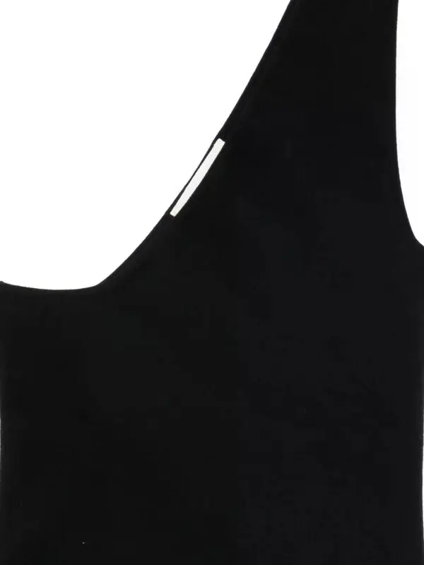 LISA YANG Sorea Asymmetric Top - Black