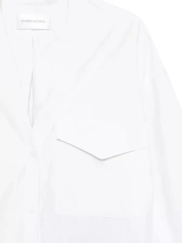 Christian Wijnants Pocket V-neck Shirt