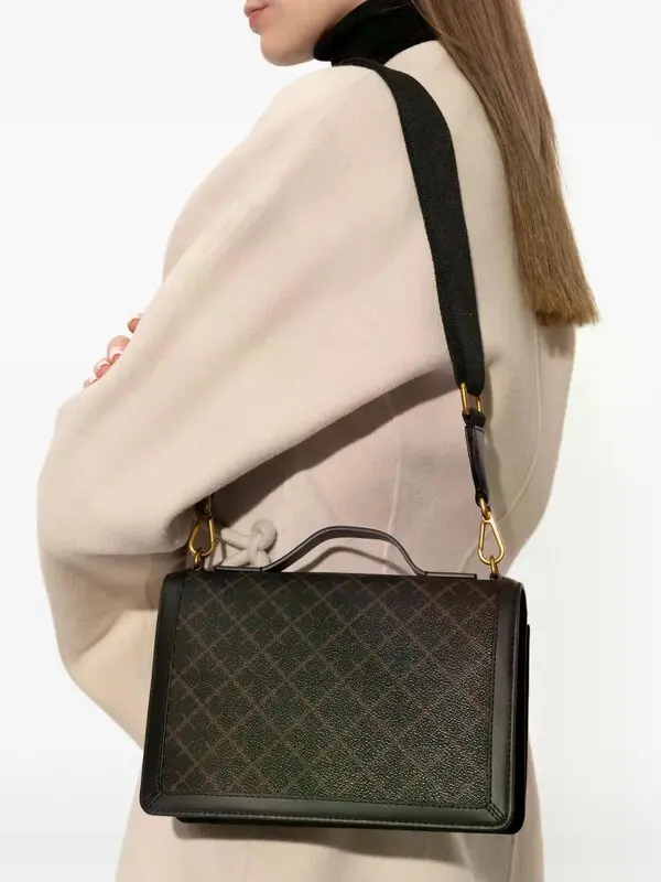 BY MALENE BIRGER Loennas Patterned Shoulder Bag - Brown