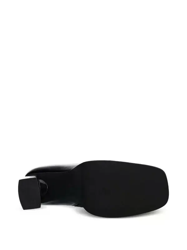 Jeffrey Campbell Square-toe Zip-up Ankle Boots