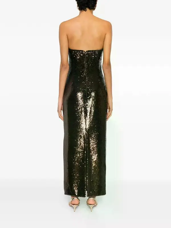 Roland Mouret Sequin Strapless Dress