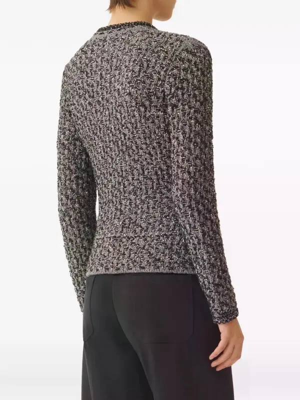Fabiana Filippi Sequin-effect Tweed Jacket