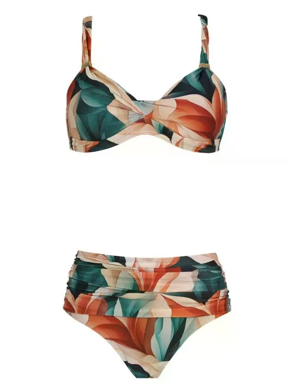 LYGIA & NANNY Marianne Printed Bikini - Green