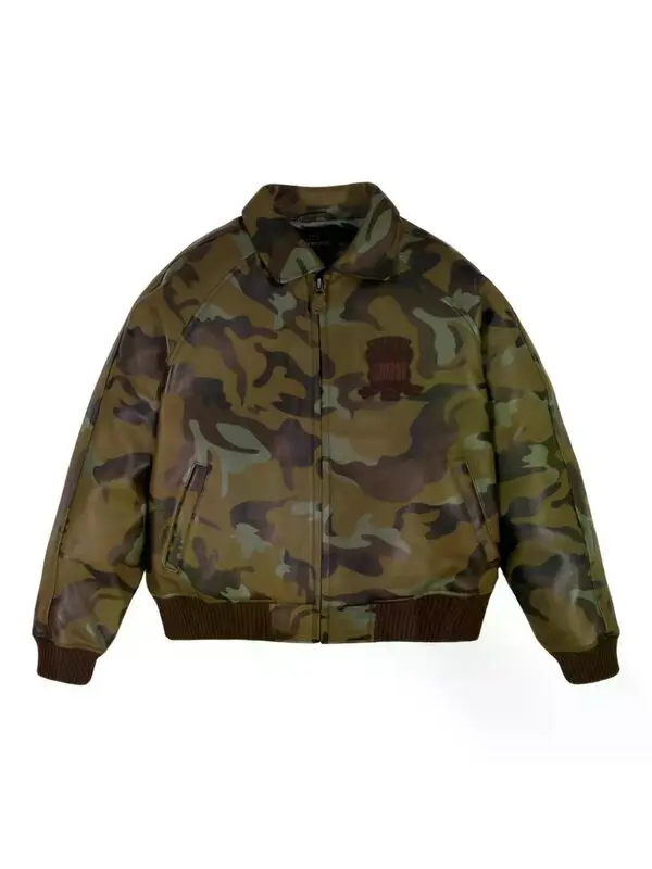 AVIREX Camouflage Logo Jacket