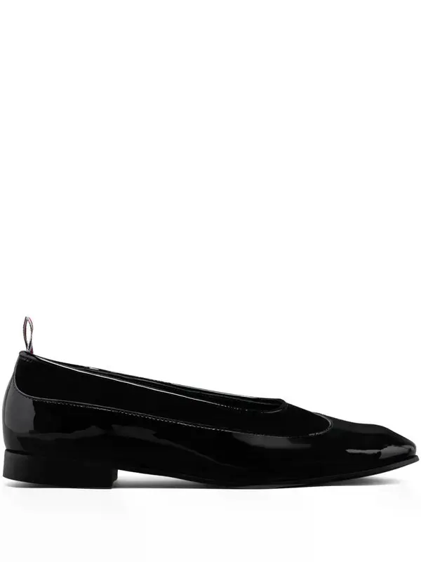 Thom Browne Opera Patent-leather Pumps