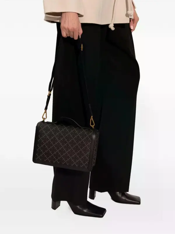 BY MALENE BIRGER Patterned Shoulder Bag - Black