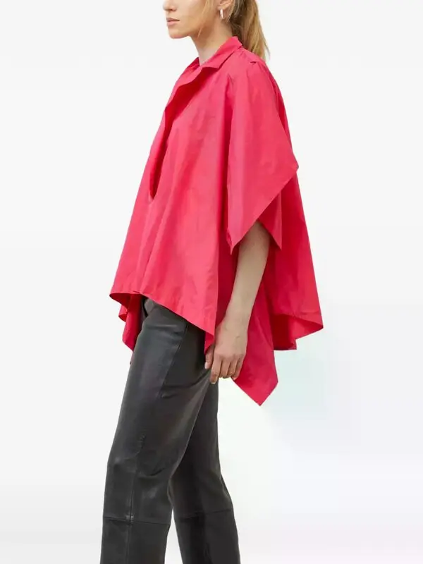 MMC STUDIO Collared Oversized Top