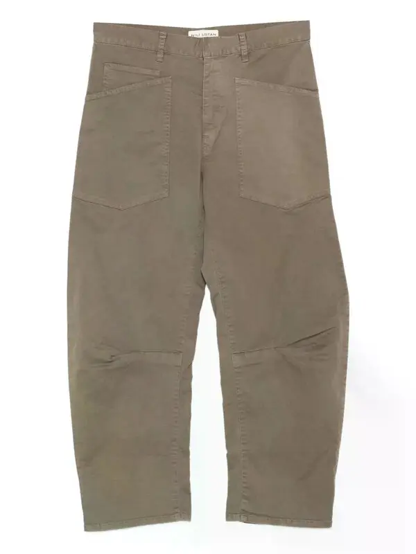 NILI LOTAN Patch-pocket Trousers