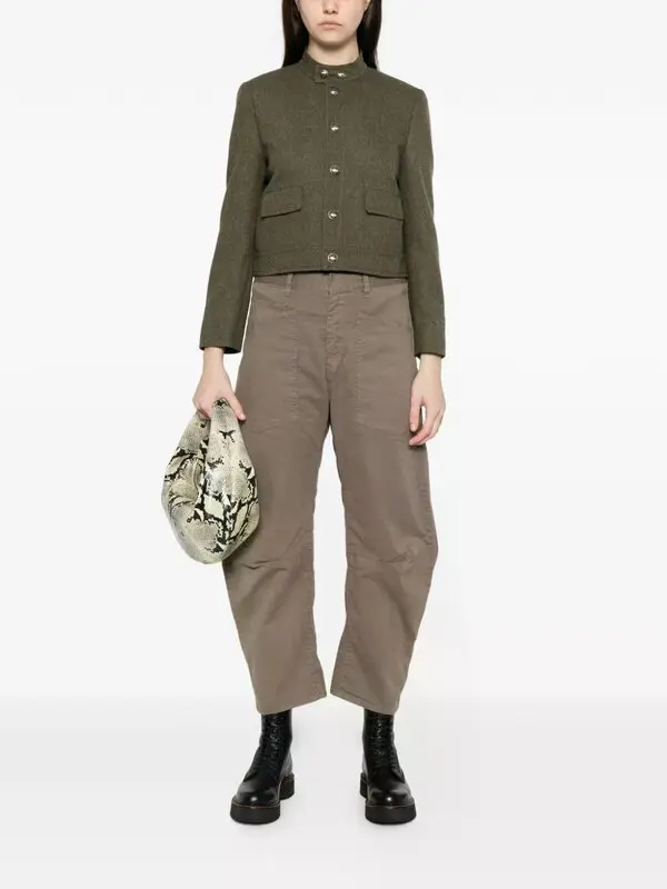 NILI LOTAN Patch-pocket Trousers