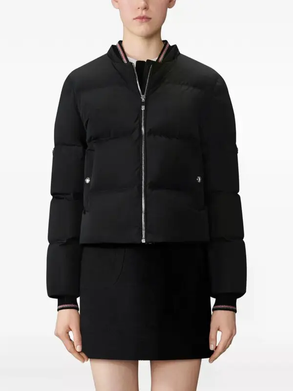 Thom Browne Zip-up Down Jacket - Black