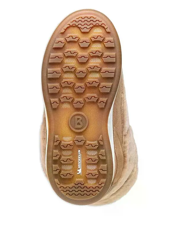 Bogner Fur Lace-up Snow Boots