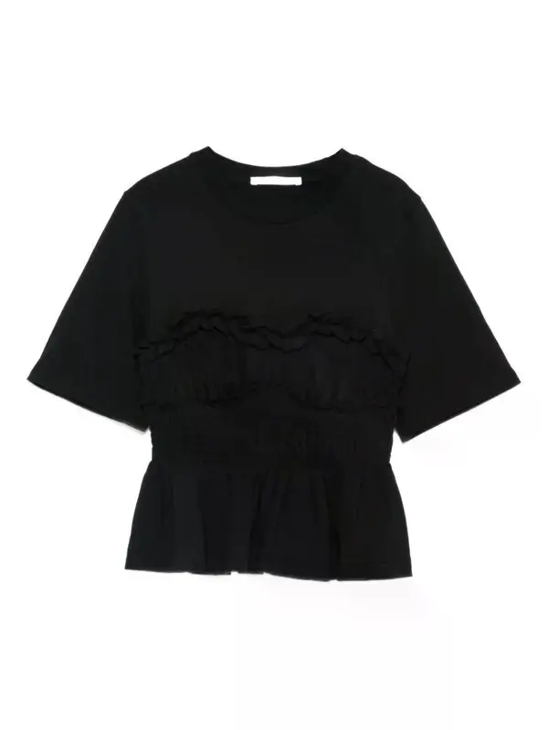 Cecilie Bahnsen Ruffled Peplum Top