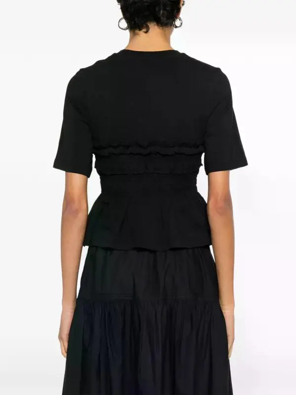 Cecilie Bahnsen Ruffled Peplum Top