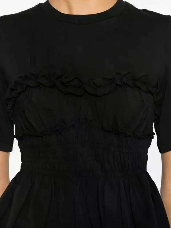 Cecilie Bahnsen Ruffled Peplum Top