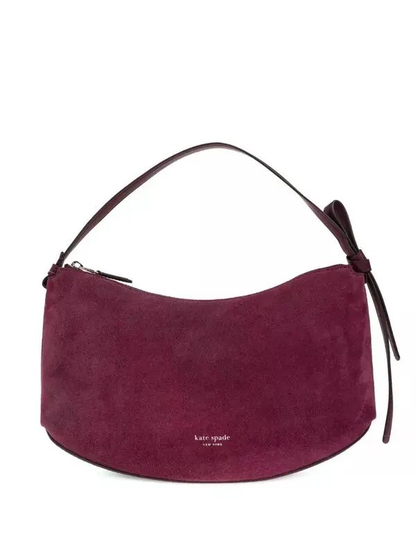 Kate Spade New York Loop Suede Shoulder Bag - Purple