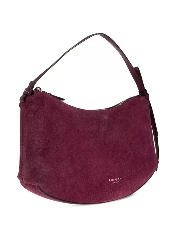Kate Spade New York Loop Suede Shoulder Bag - Purple