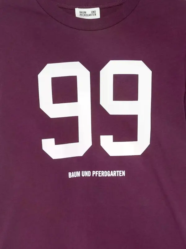 Baum Und Pferdgarten Number-print T-shirt
