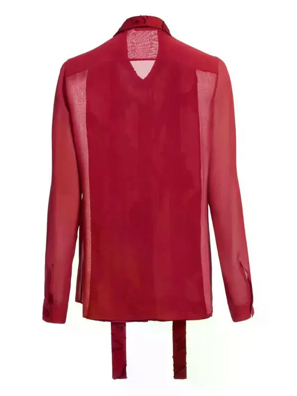 Elie Saab Long-sleeve Jacquard Shirt