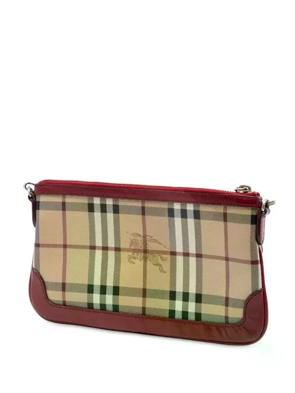 Burberry Haymarket Check Peyton Crossbody Bag