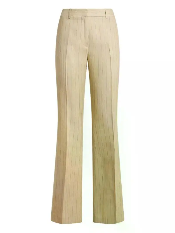 Etro Striped Bootcut Trousers