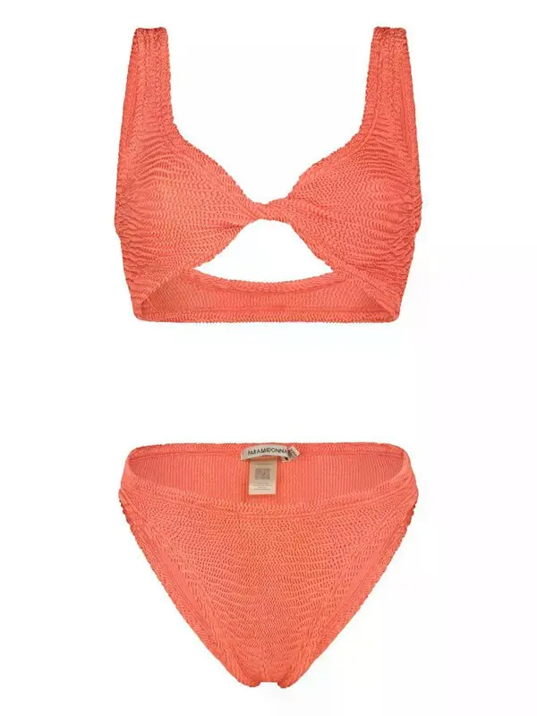 PARAMIDONNA Donika Cutout Two Piece Swimsuit - Orange