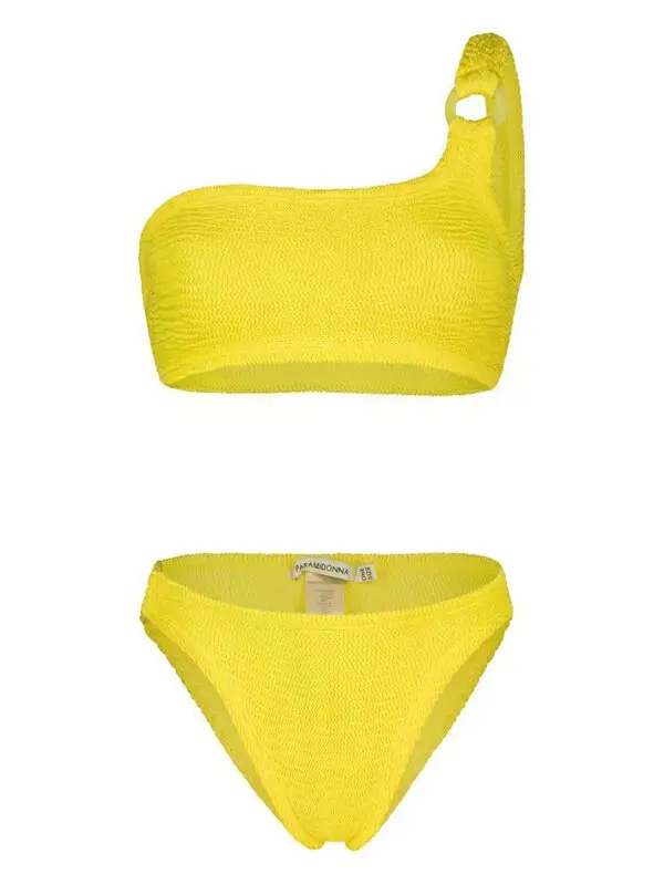PARAMIDONNA Stassie One-shoulder Bikini - Yellow