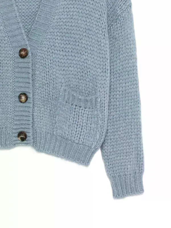 ROBERTO COLLINA Button Pocket Cardigan